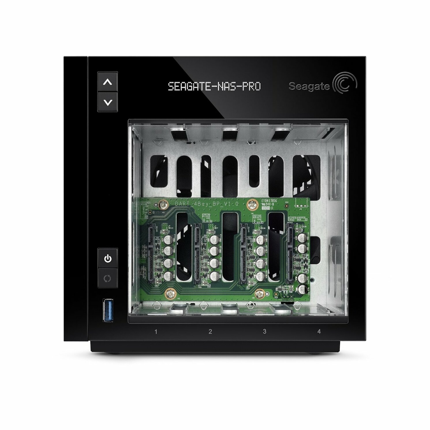 Seagate NAS Pro 4-Bay 16TB Network Storage Drive | لیون کامپیوتر