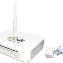 Gnet ADSL Kit Wireless ADSL Router + Wireless USB | لیون کامپیوتر